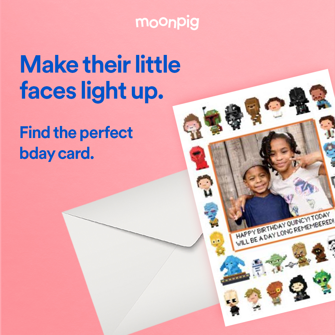 Moonpig Birthday Card Maker Gift Shopping App Competitive 