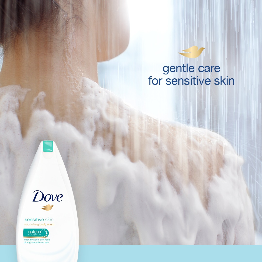 Dove Body Wash Advertisement