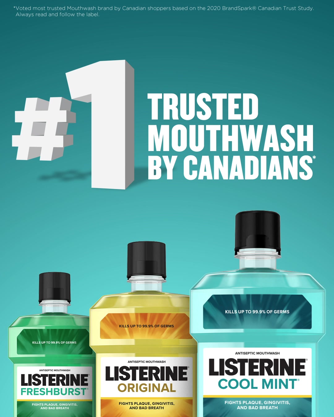 Listerine Mouthwash Advertisement